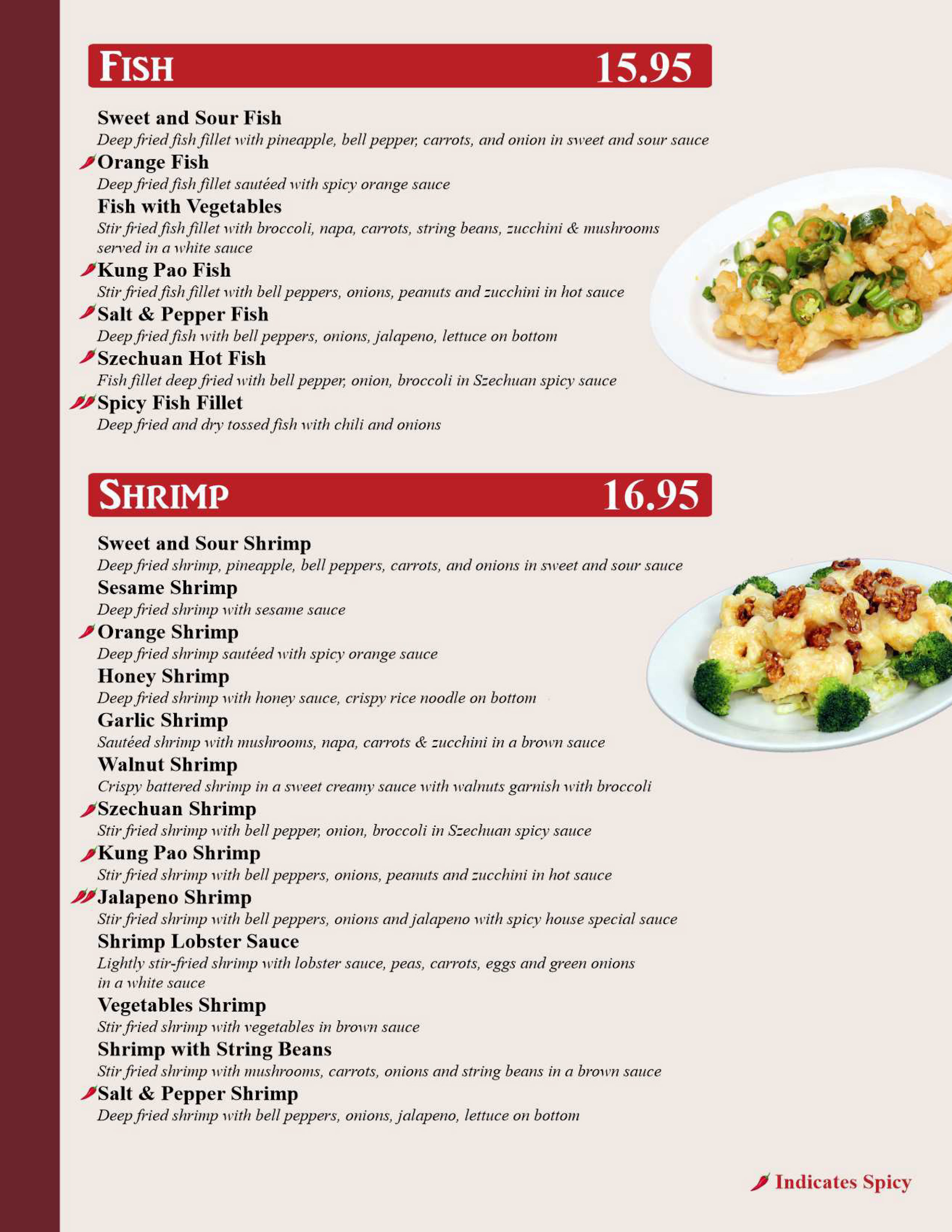 Dine-In Menu – Lychee Kitchen